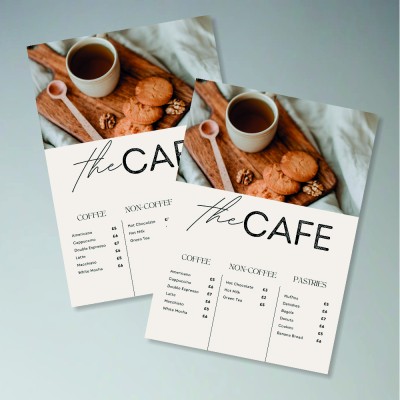 Custom Restaurant Menus | Durable, Wipe-Clean & Eco-Friendly