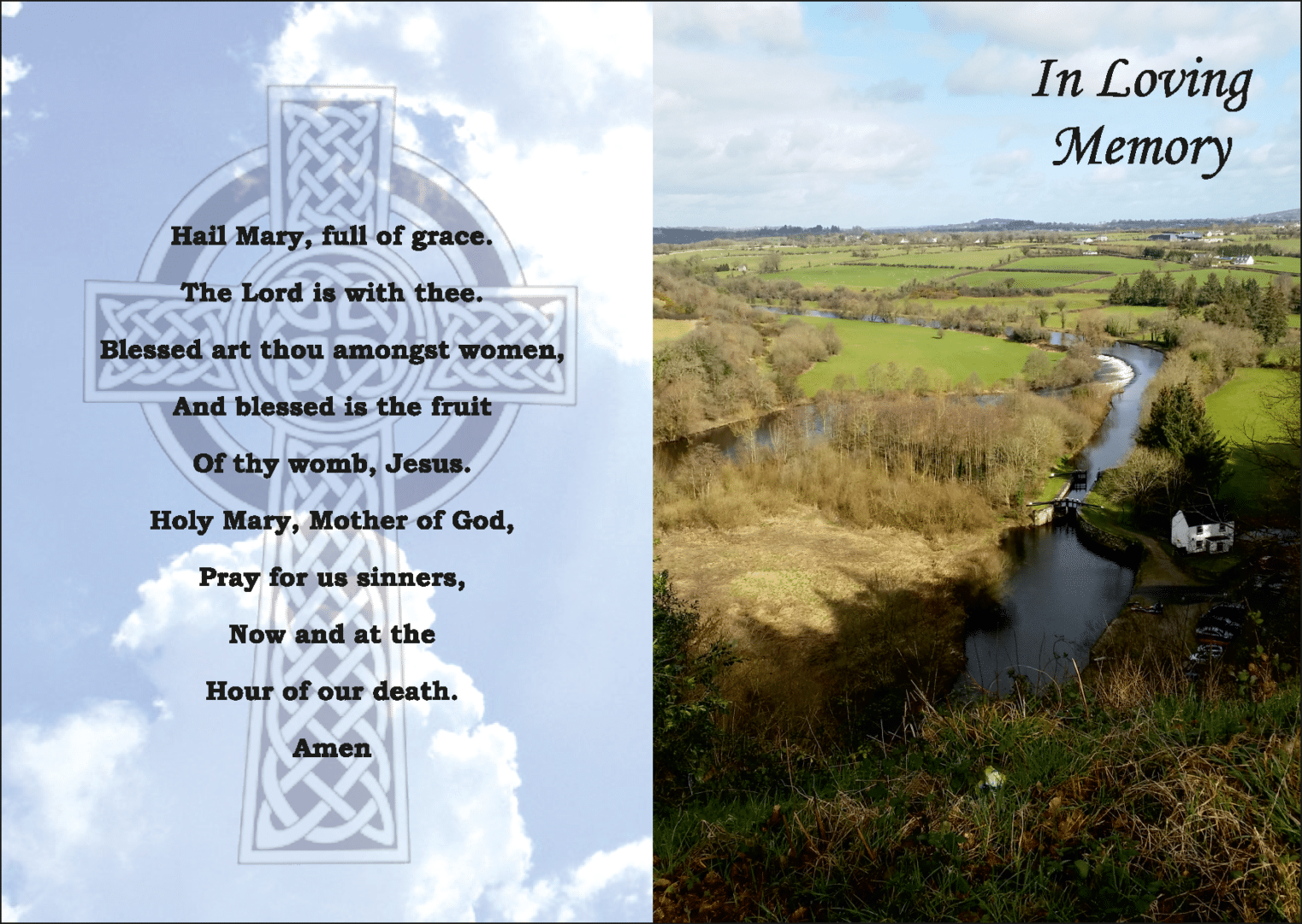 Memorial cards - a simple guide