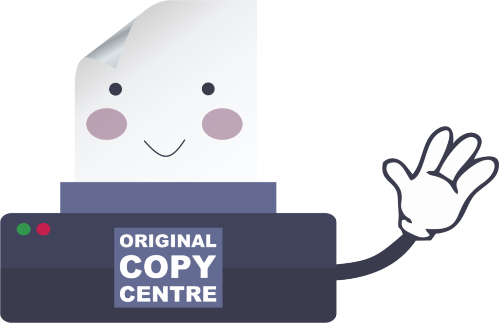 Original copy centre man waving | Original Copy Centre